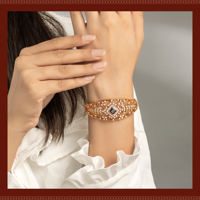 Pristine Diamond Bracelet – Krishna Jewellers Pearls and Gems Pvt Ltd