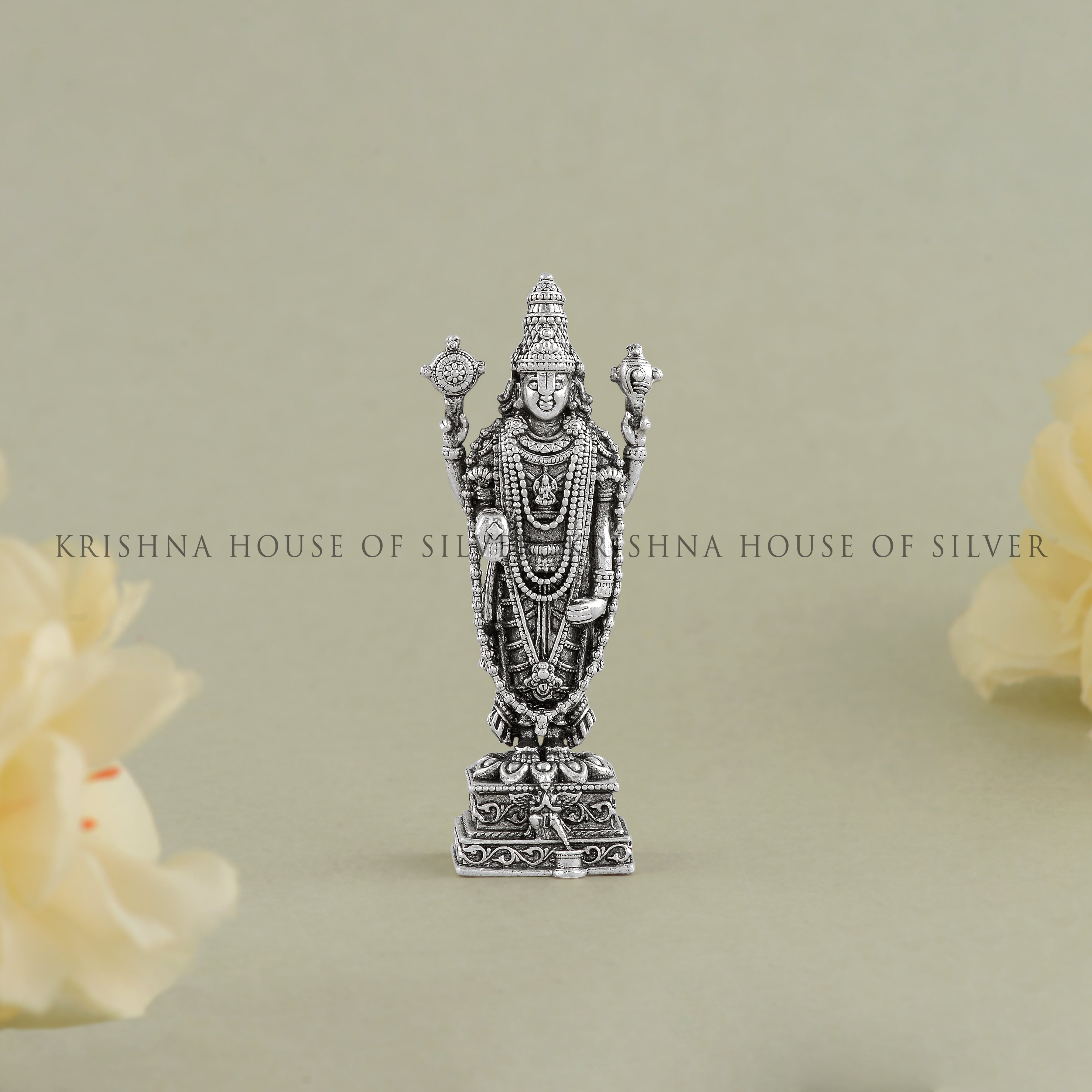 Silver God Idols | 92.5 Pure Silver – Krishna Jewellers Pearls and Gems ...